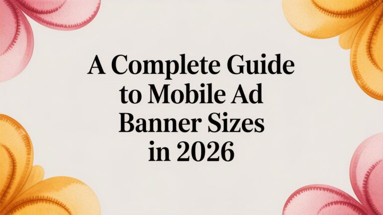A Complete Guide to Mobile Ad Banner Sizes in 2026 - Digital PR Expert ...